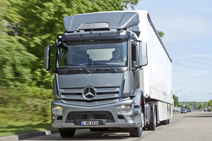 Mercedes-Benz Antos Tests - Eurotransport